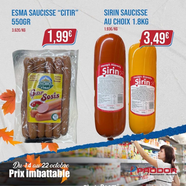 Nos promotions *** - Prodor