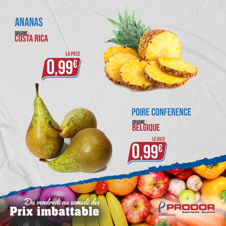 Nos promotions *** - Prodor