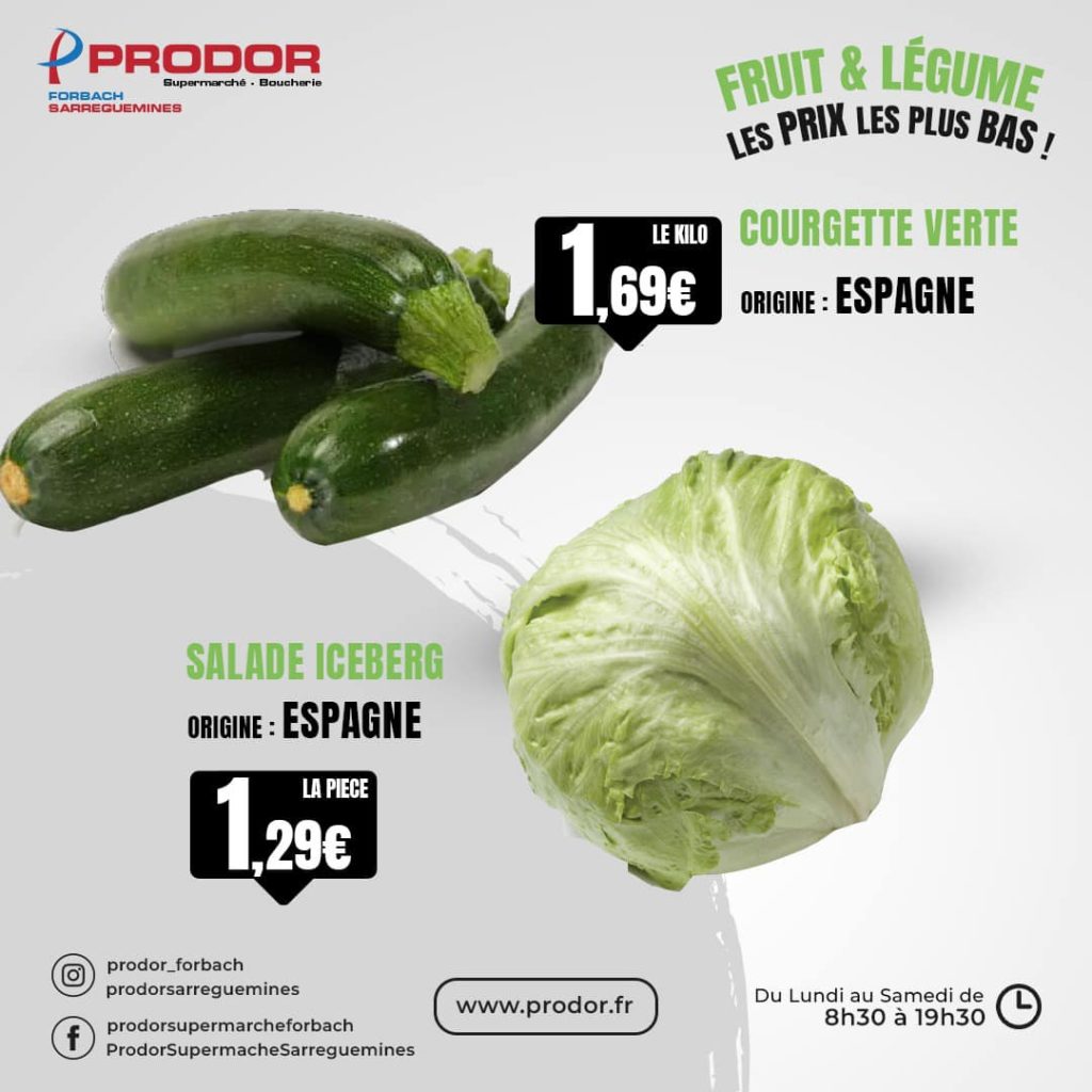 Nos promotions *** - Prodor