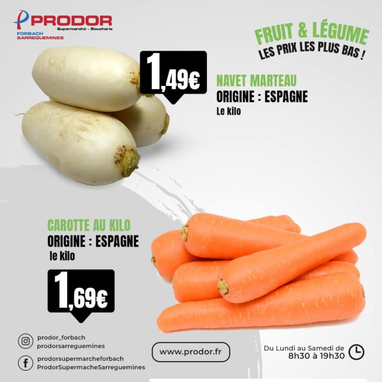 Nos promotions *** - Prodor