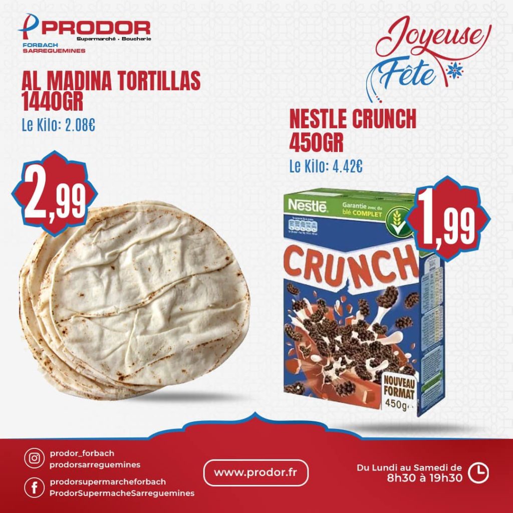 Nos promotions *** - Prodor