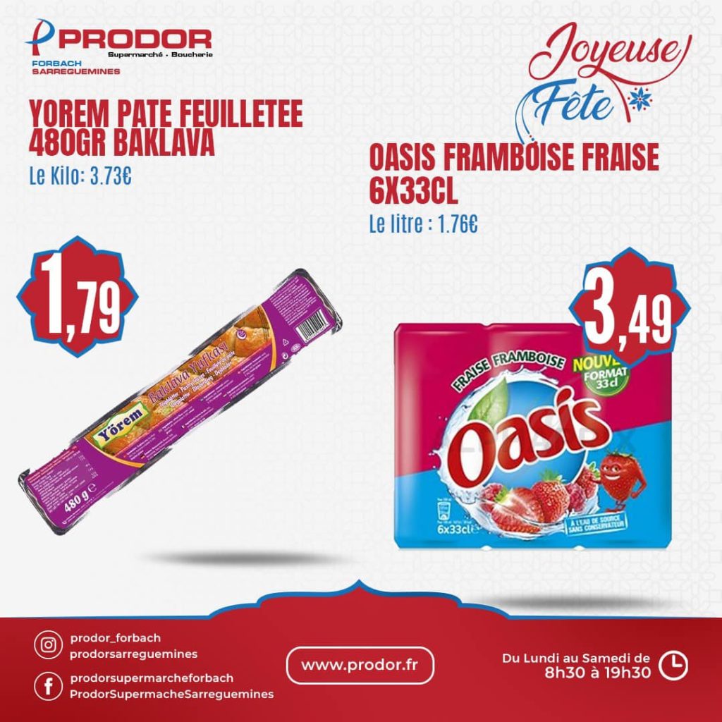 Nos promotions *** - Prodor