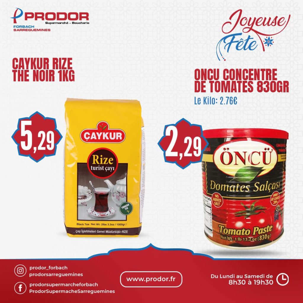 Nos promotions *** - Prodor