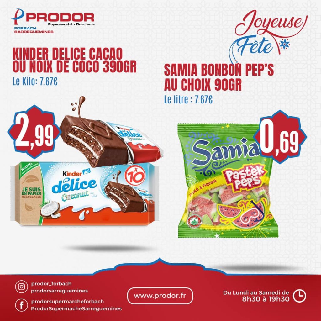 Nos promotions *** - Prodor