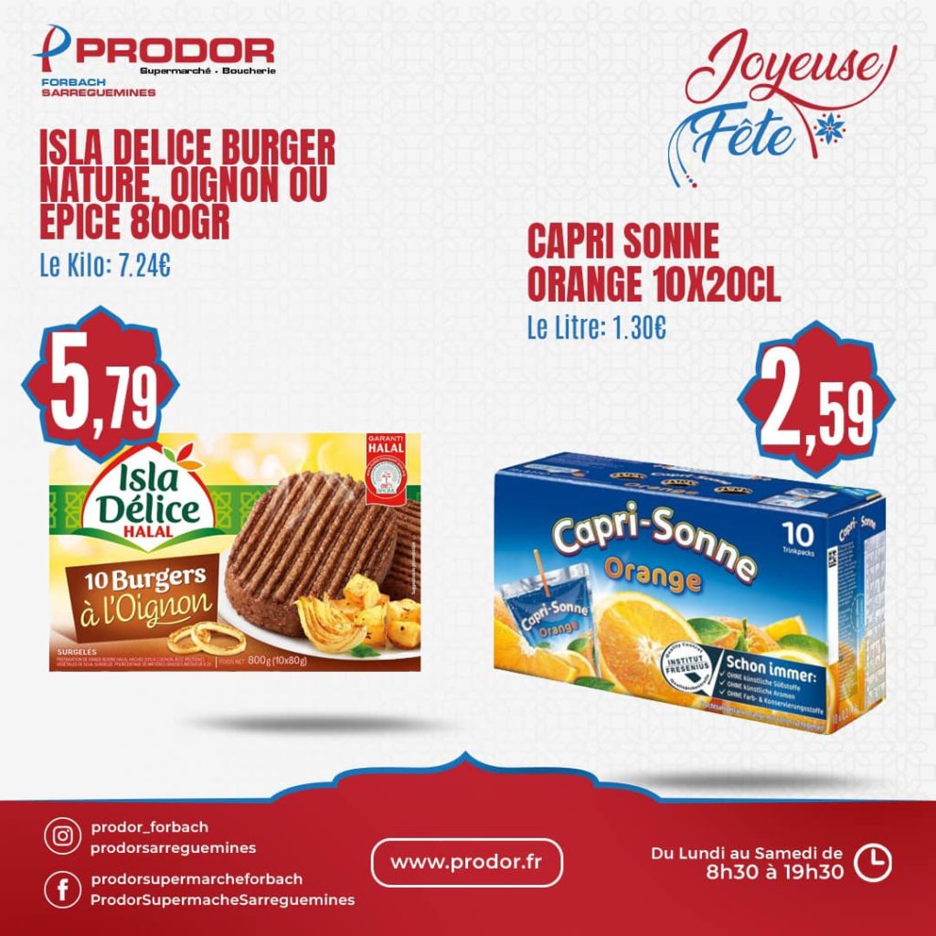 Nos promotions *** - Prodor