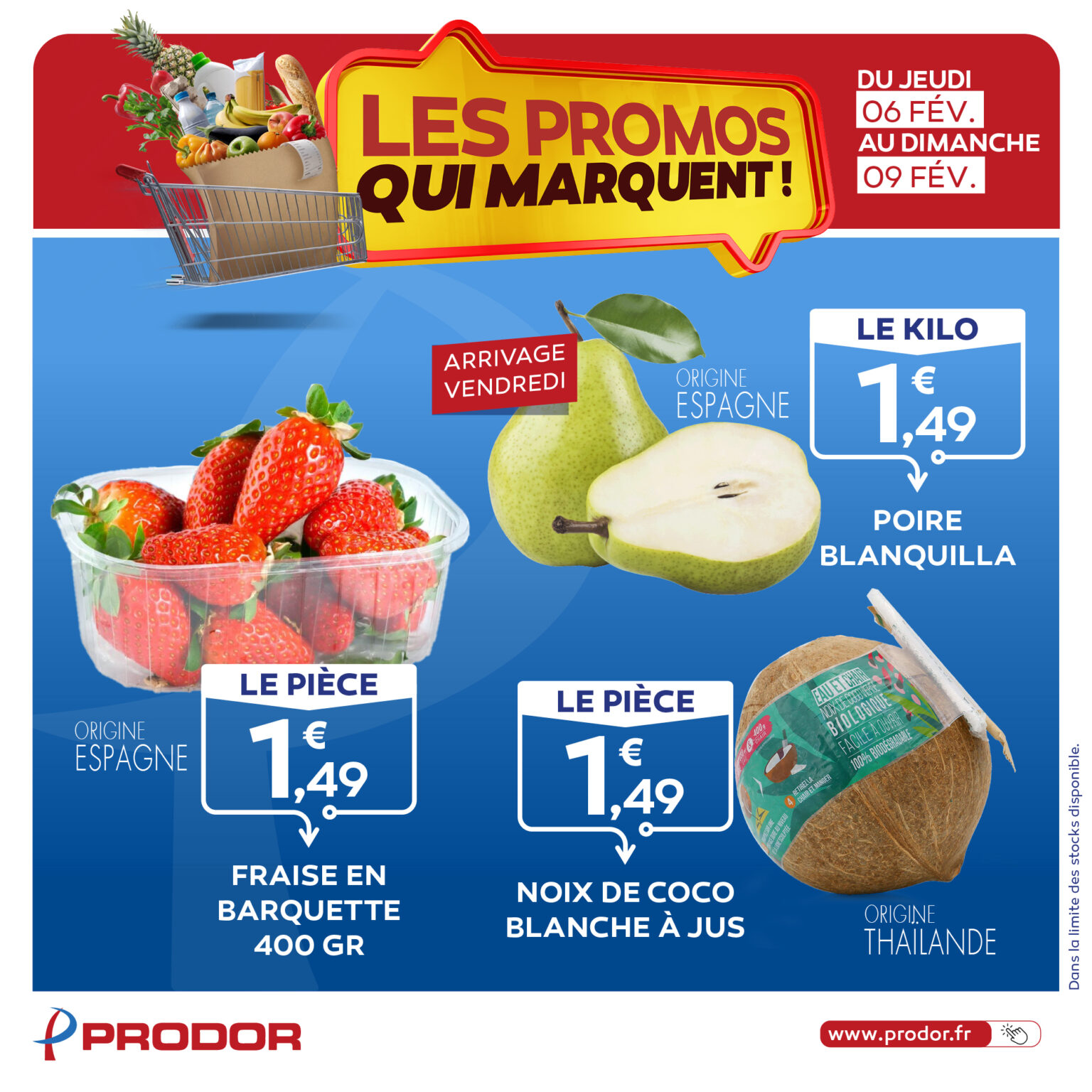 Nos promotions *** - Prodor